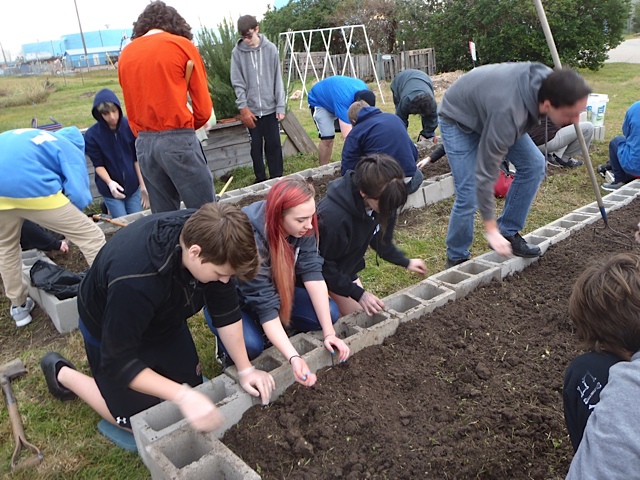 Youth Rally Work Project Big Success | BAUUC Community Garden